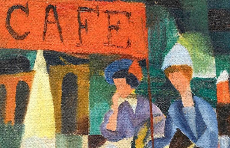August Macke: rheinische Expressionist und Mitglied des Blauen Reiter