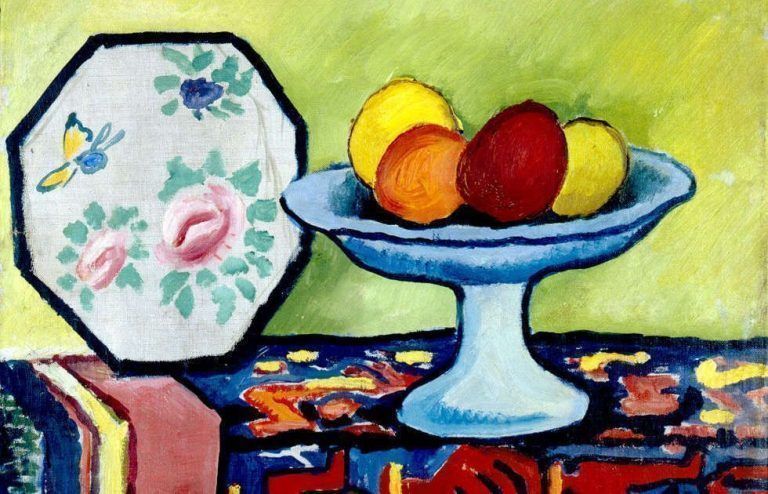 August Macke: rheinische Expressionist und Mitglied des Blauen Reiter