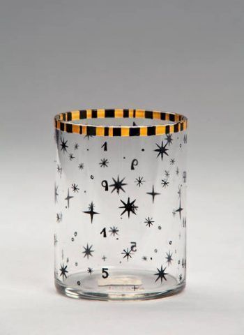 Felice Rix-Ueno (Dekor), Josef Hoffmann (Form), Kriegsglas, 1915 ...