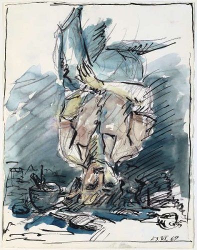 Georg Baselitz als Zeichner: Enthemmt & expressiv, Kunstmuseum Basel