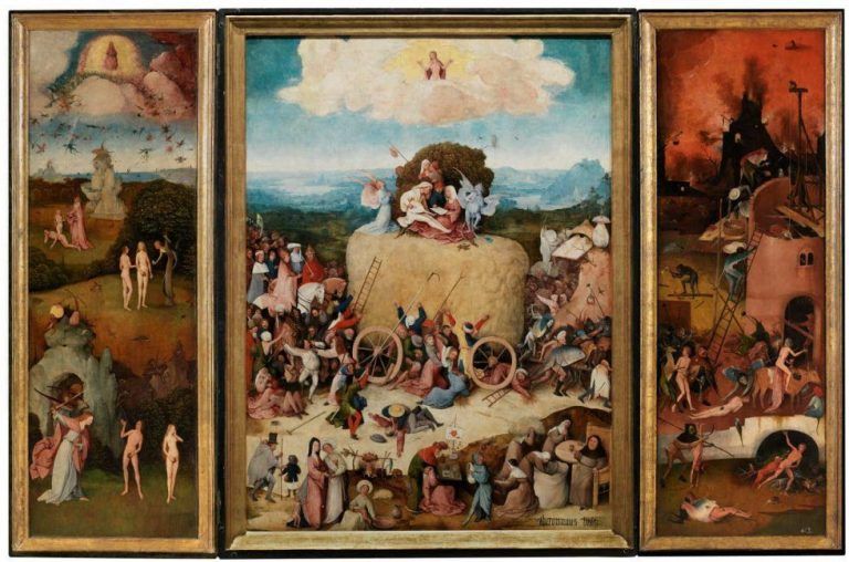 Hieronymus Bosch: Weltgerichtstriptychon in Wien